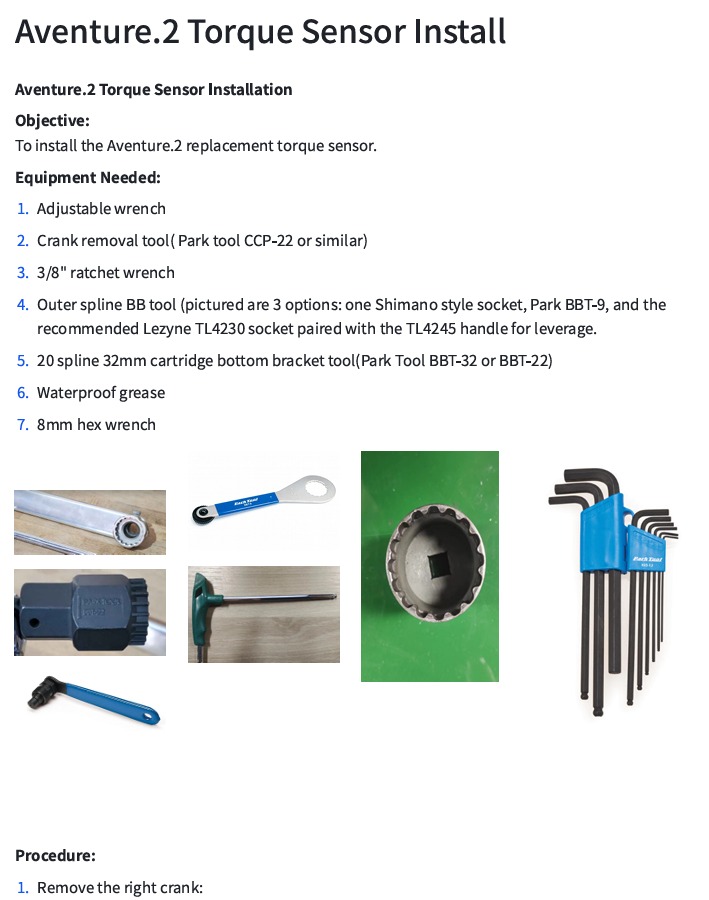 Aventure.2 Torque Sensor Install – Aventon