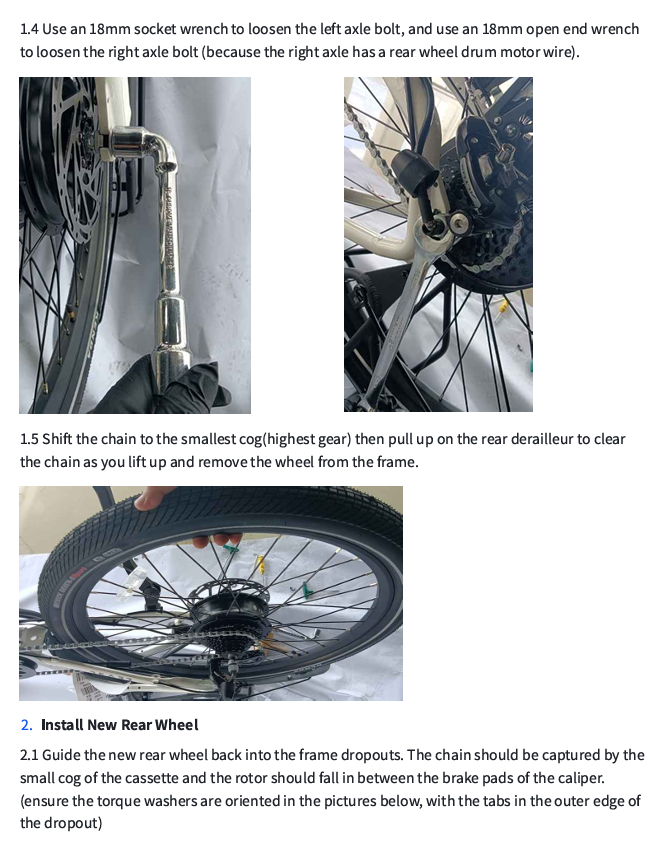 Level.2 Rear Wheel Install – Aventon