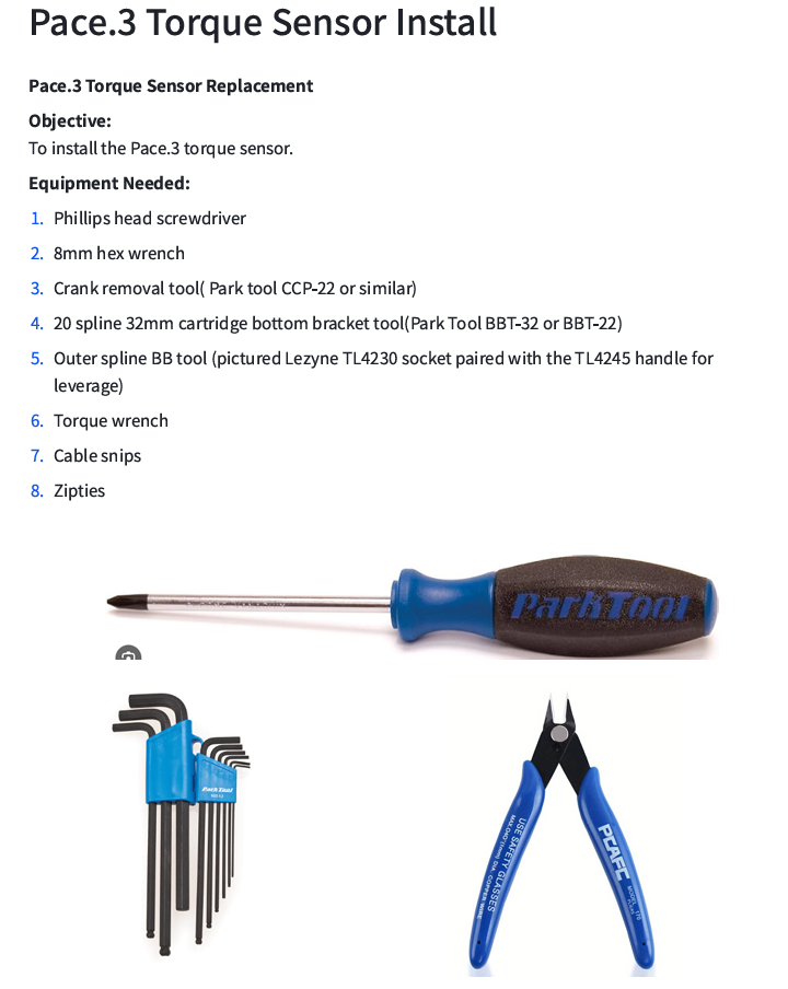 Pace 500.3 Torque Sensor Install – Aventon