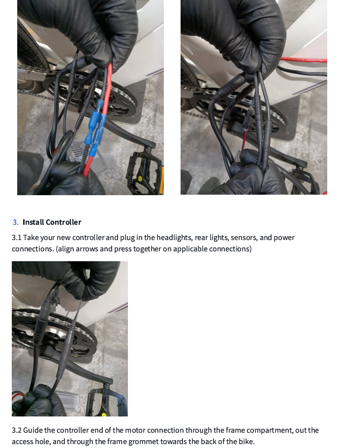 Pace 500.3 Controller Install – Aventon