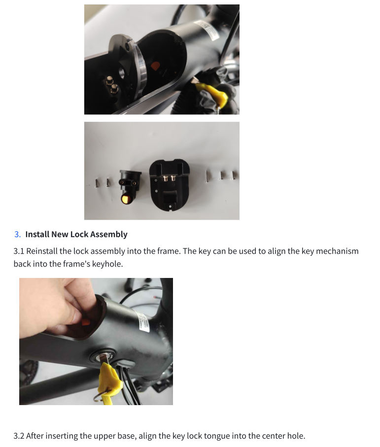 Soltera.2 Lock Assembly Install – Aventon