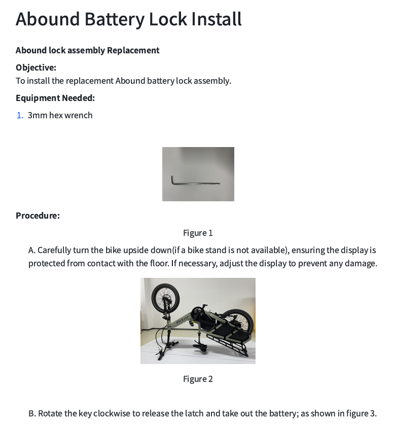 Abound Battery Lock Install – Aventon