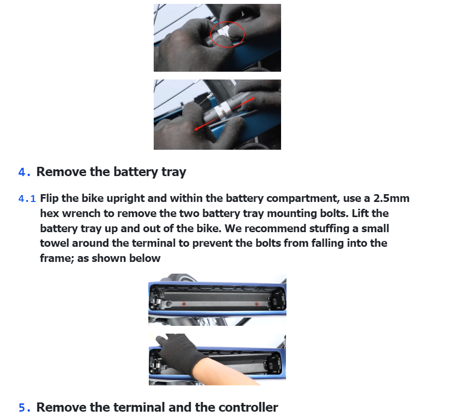 Abound SR Motor Wire Harness Install – Aventon