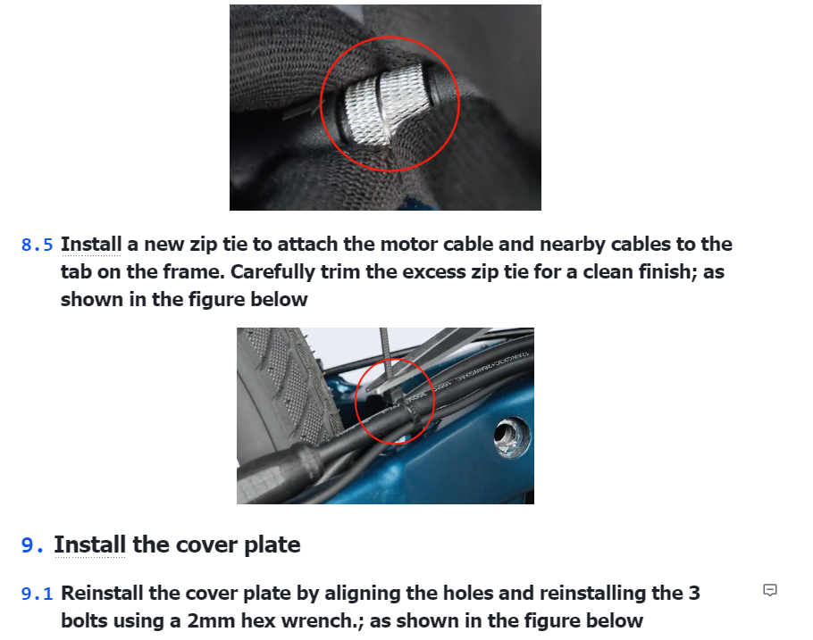 Abound SR Motor Wire Harness Install – Aventon